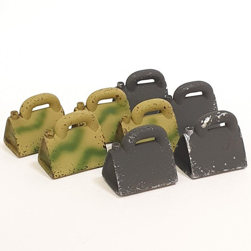 Chipped German Triangular Fuel Can | brickssoldier