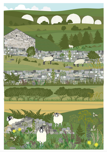 Print Only A View to Menwith | Jane Gales