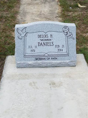 SINGLE SLANT MONUMENT | C. TAYLOR'S MONUMENT