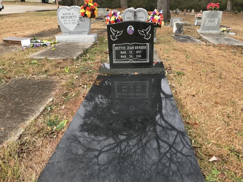BLACK PLAIN FULL LEDGER / MONUMENT COMBO | C. TAYLOR'S MONUMENT