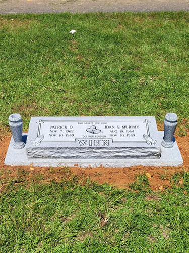 2025 DOUBLE PILLIAR MONUMENT, VASE SET | C. TAYLOR'S MONUMENT