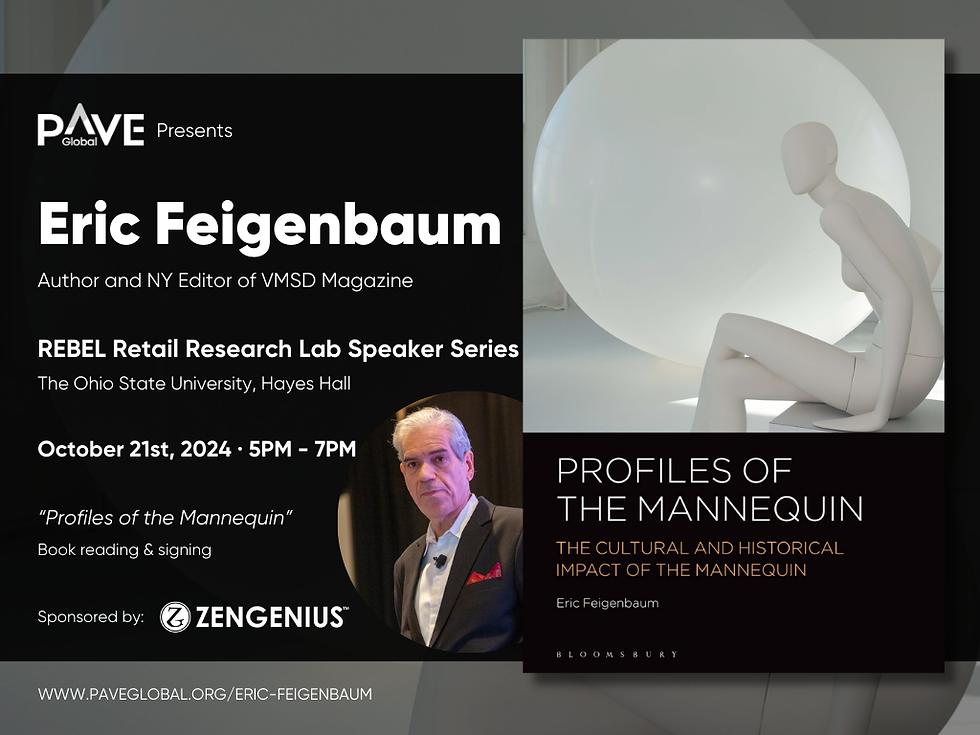 Eric Feigenbaum at the REBEL Retail Research Lab Speaker Series at The ...