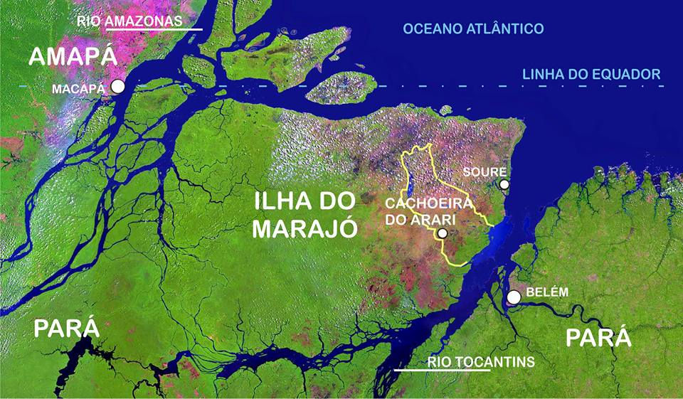 Você Sabia? A ilha de Marajó é maior do que a Bélgica?