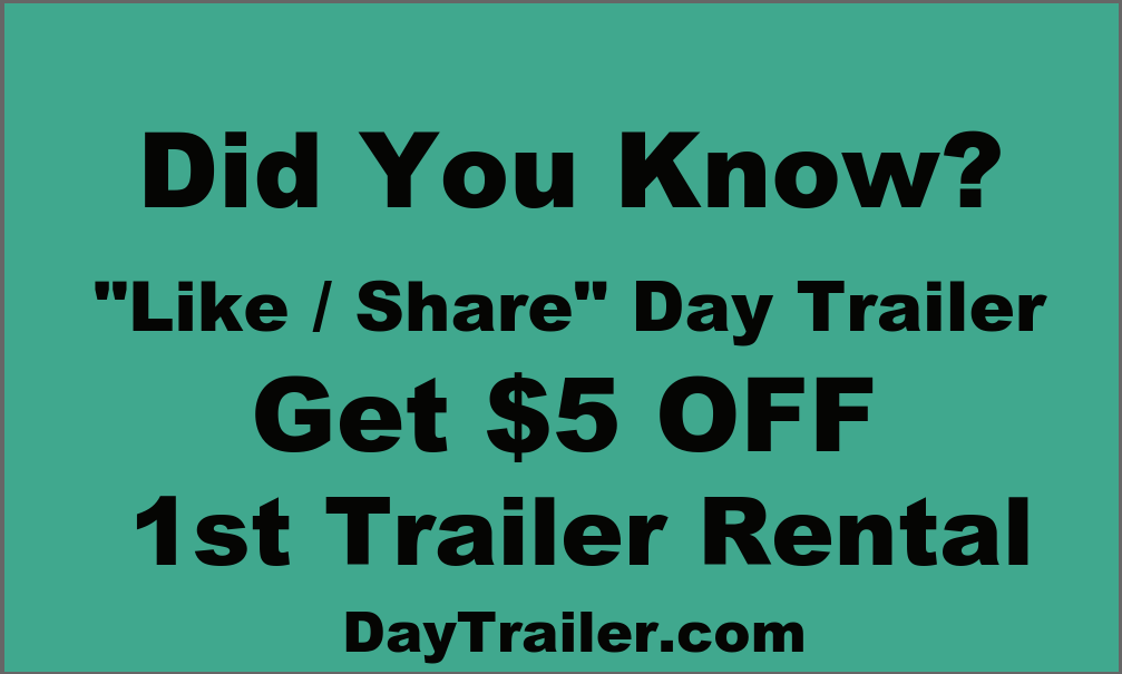 Cheaper Than UHaul | Day Trailer Rental
