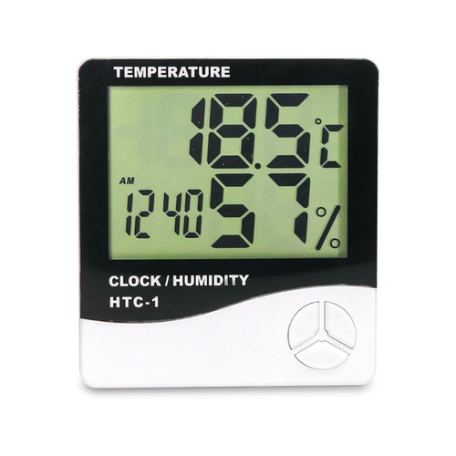 Temperature & Humidity Clock | Lashed Academy By Mi