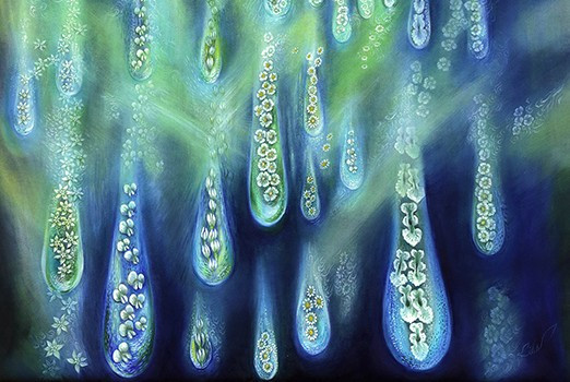 Lida Sherafatmand, Artist, Flower Painter | Revolutionary Art