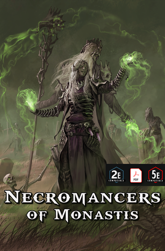 Necromancers of Monastis: PDF & Tokens | Rpg Stories