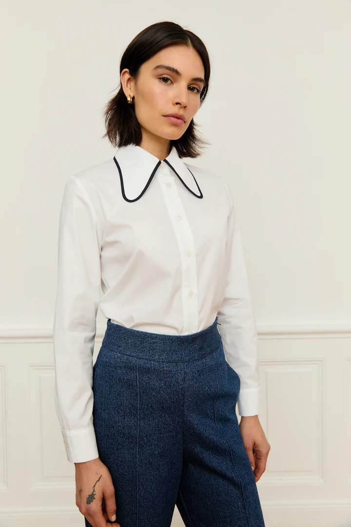 Ala Shirt White Maria de la Orden | TheClub