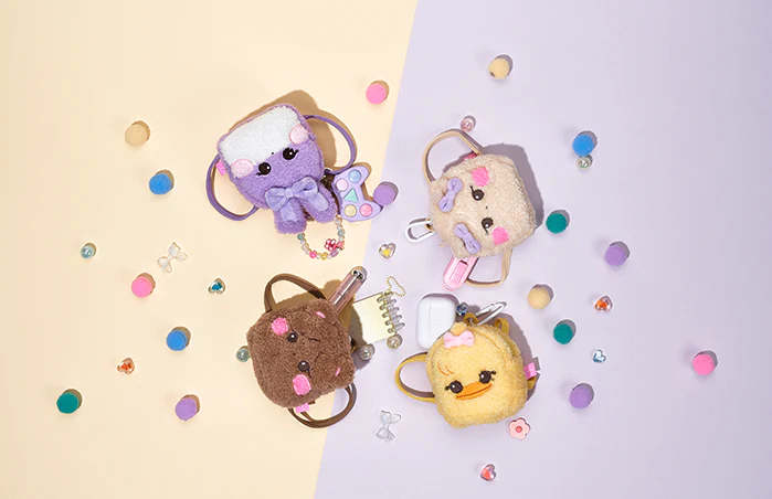 Black Pink - CHARACTER FACE BACKPACK POUCH | Areum México