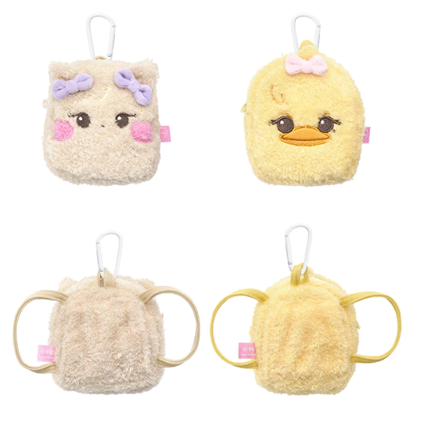 Black Pink - CHARACTER FACE BACKPACK POUCH | Areum México