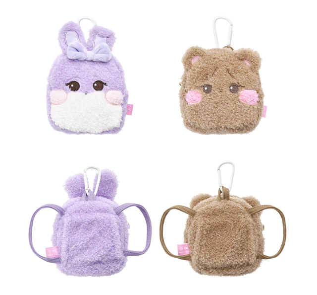 Black Pink - CHARACTER FACE BACKPACK POUCH | Areum México