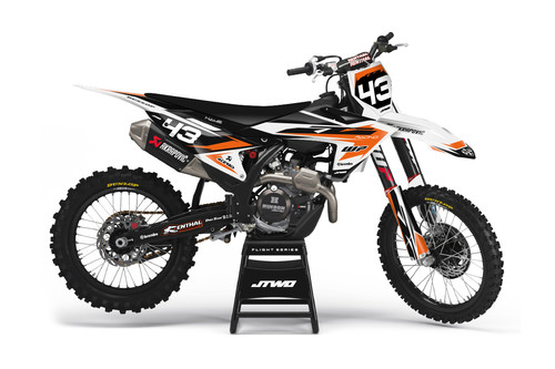 KTM 'FLIGHT' WHITE | jtwo graphics