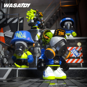 Lamtoys WAZZUP Baby Chameleon Splash206 Series Blind Box | Funny Lab