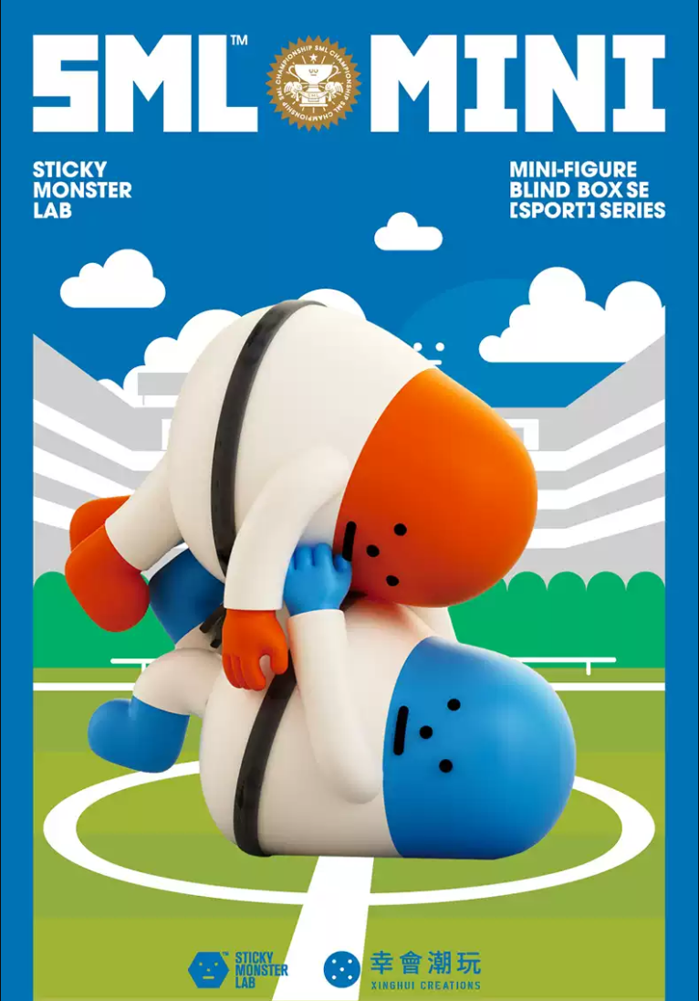 Sticky Monster Lab (SML) Sport Series Blind Box | Funny Lab