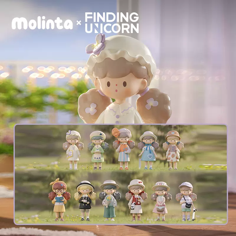 FINDING UNICORN Molinta Spring List Series Blind Box | Funny Lab