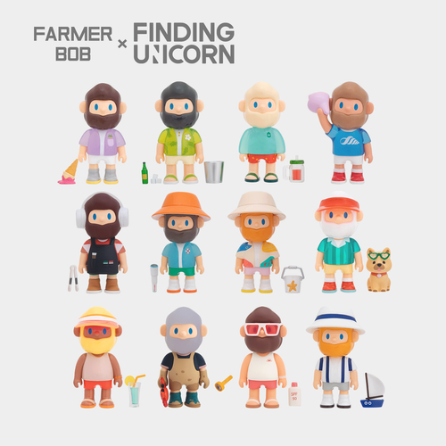 FINDING UNICORN FARMER BOB 5 ISLAND SERIES BLIND BOX | Funny Lab