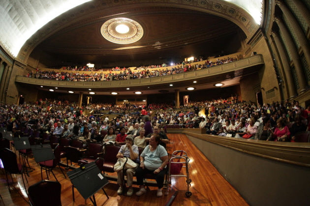 Scottish Rite Theatre in San Antonio fills to capacity; 2300 assemble ...