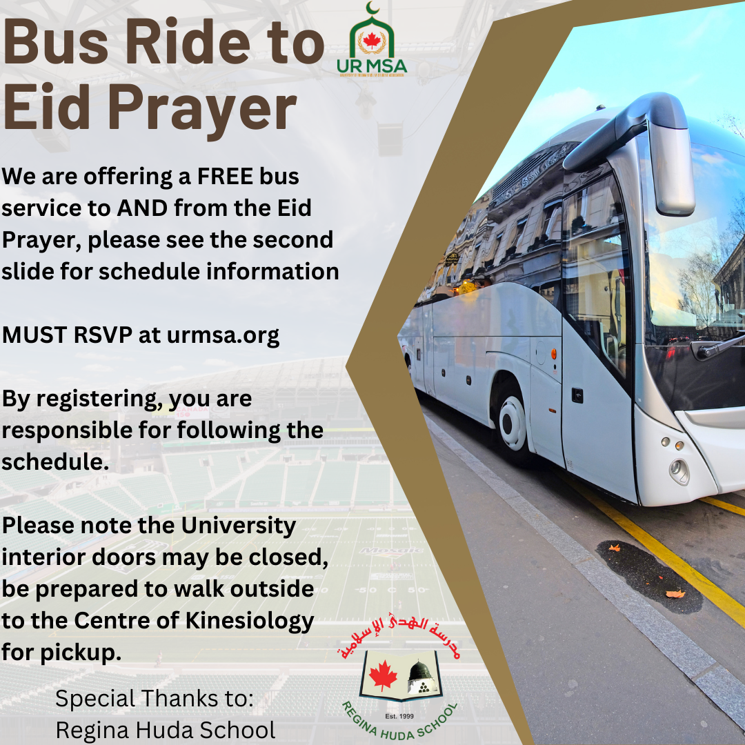 Eid ul-Adha Prayer Bus Transportation | URMSA