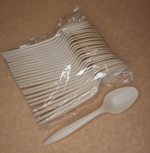 Cornstarch Cutlery Spoon Fork Spork | GagMax Packaging