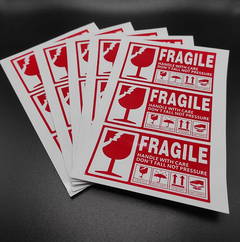 Breakable Sticker