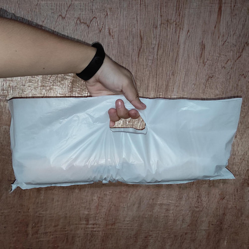 Footlong Carrier Bag (Opaque White) | GagMax Packaging