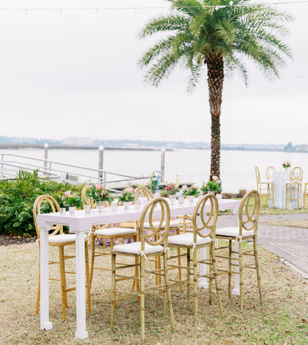 Geometric Pub Table | Amazing Event Rental