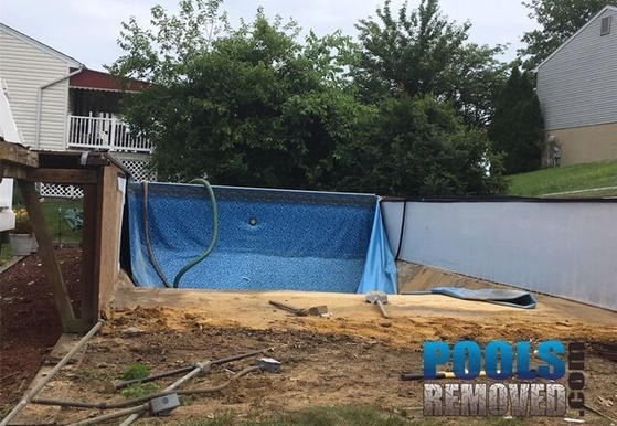 Above Ground Pool Removal | Pools Removed by Outdoor Finishes ...