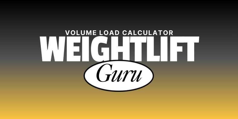 Free Volume Load Calculator | Weightlift Guru