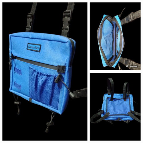 Chestpack Blue | GeekyHiker