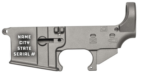 Compliance/NFA Engraving Package | wolfpack-armory