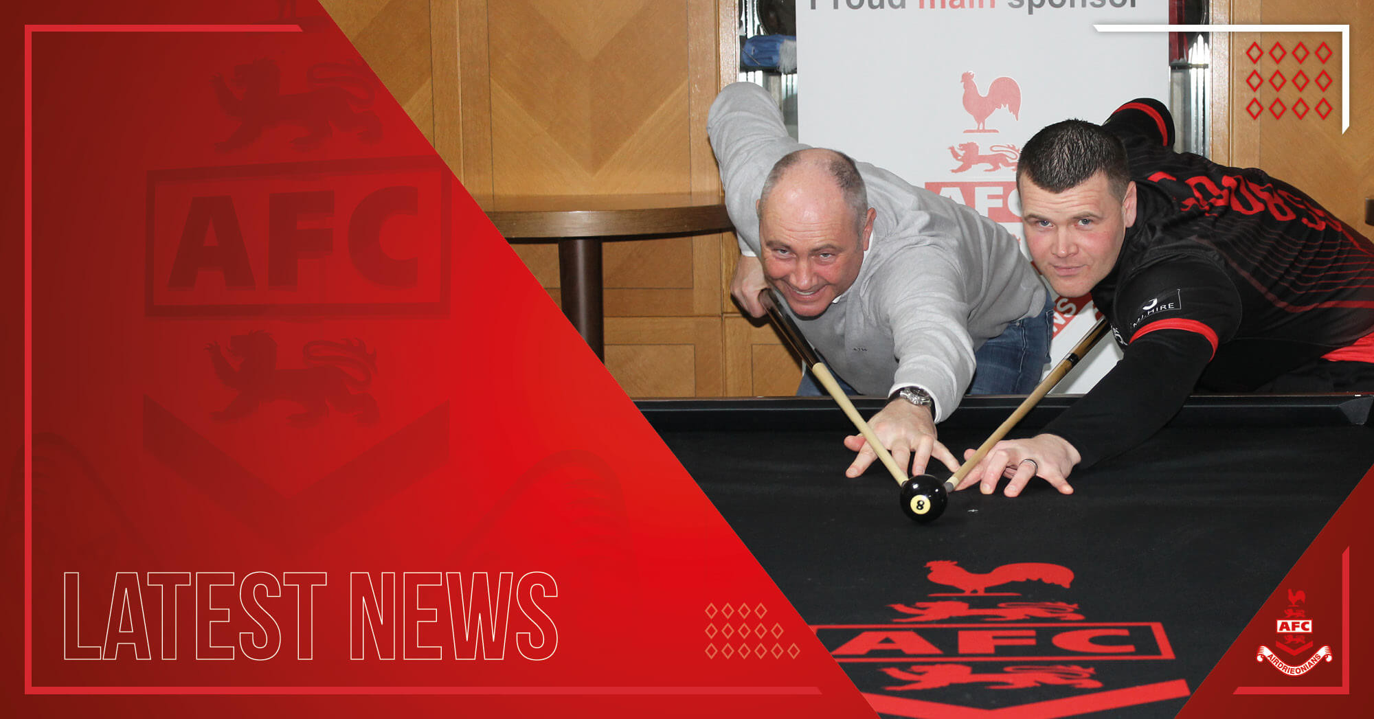 Diamonds team up with pool hero Gillespie