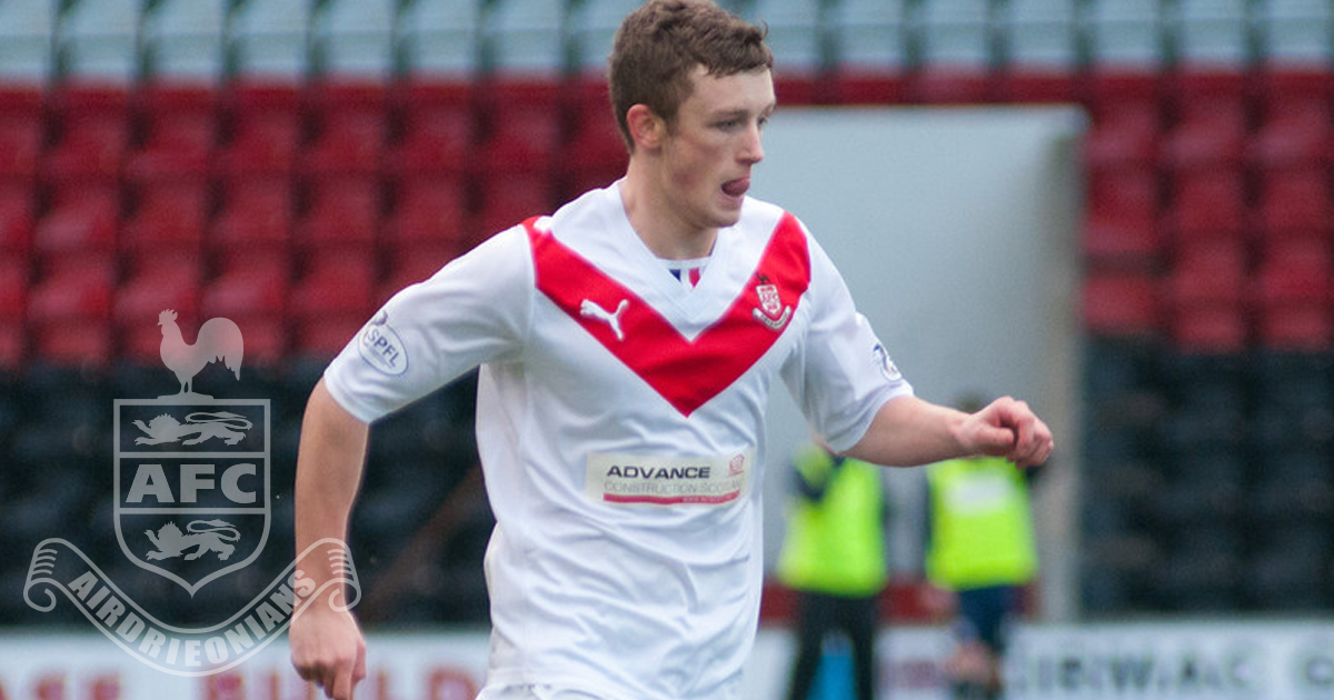 Caolan returns to Airdrie