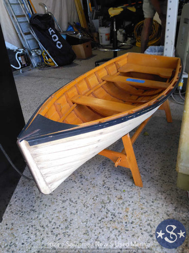 Wooden Rowboat Model/Display 53 1/2" Long X 22" Wide | Sailorman