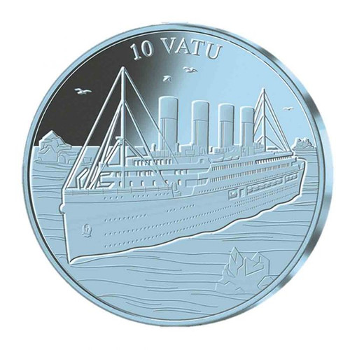 2018 $10 Titanic Titanium Brilliant Uncirculated Coin | Cool Coins