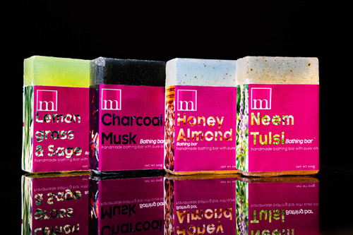 Pack of Four Natural Handmade Bathing Bars | magentaestore