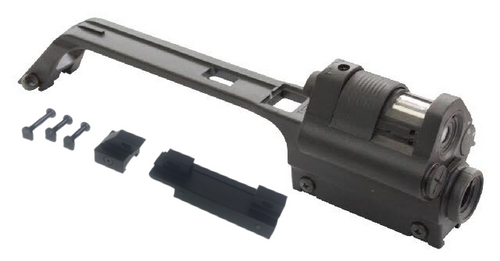FCW G36 Adapter with G36K Scope Carry Handle T4 BK | Octagon Airsoft