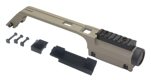 FCW G36 Adapter with G36K Scope Carry Handle T2 DE | Octagon Airsoft