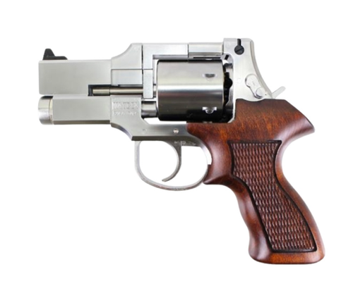 Marushin Mateba 3 inches Silver Gas Revolver with Wood Grip | Octagon ...