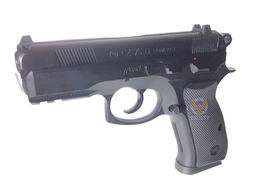 ASG CZ 75D Compact Spring Gun Black | Octagon Airsoft