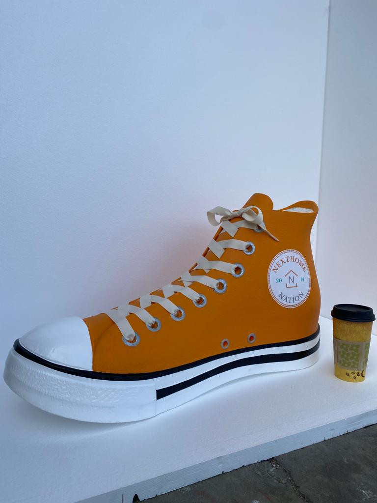 Converse High-Top Shoe Foam Prop Fabrication