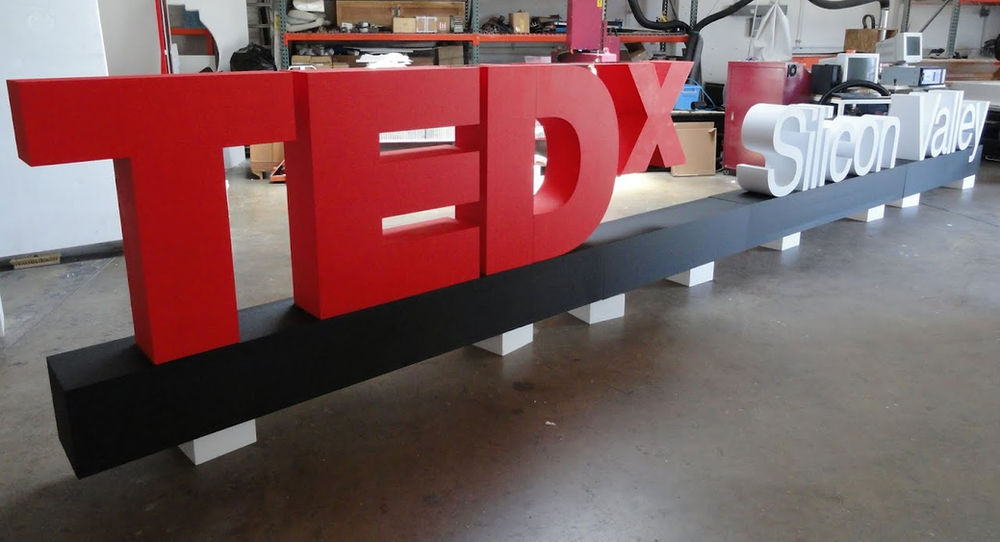How We Fabricate TED and TEDx Stage Foam Letters