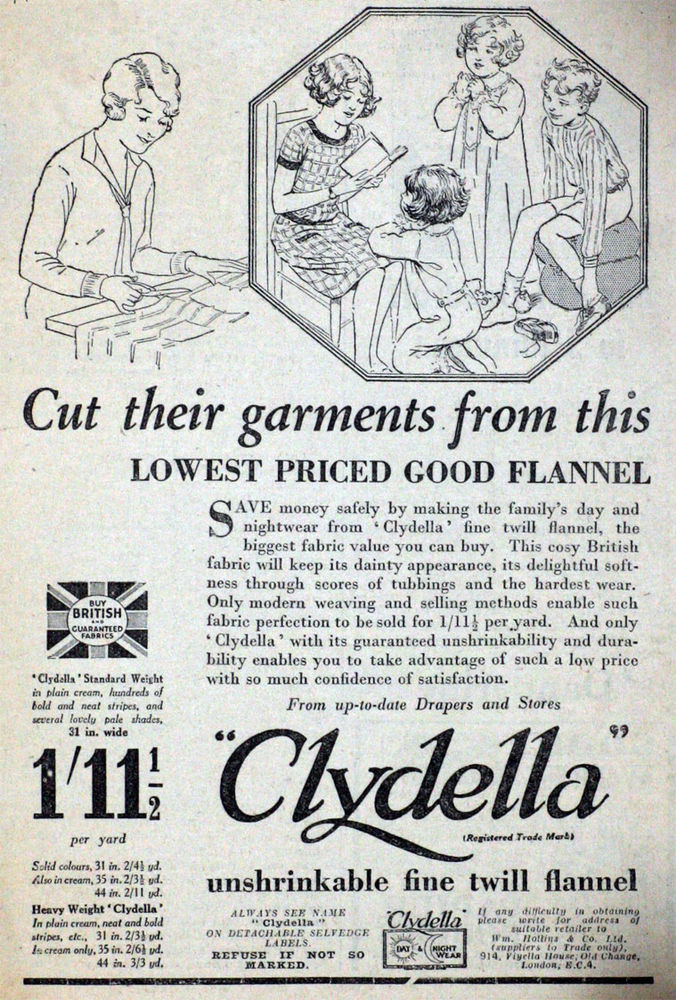 The 100 years history of Viyella Fabric