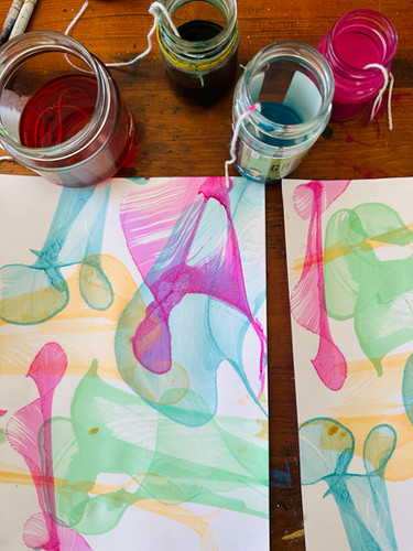 Friday 26th April AFTERNOON: Pulled String Art | The Wild Atelier