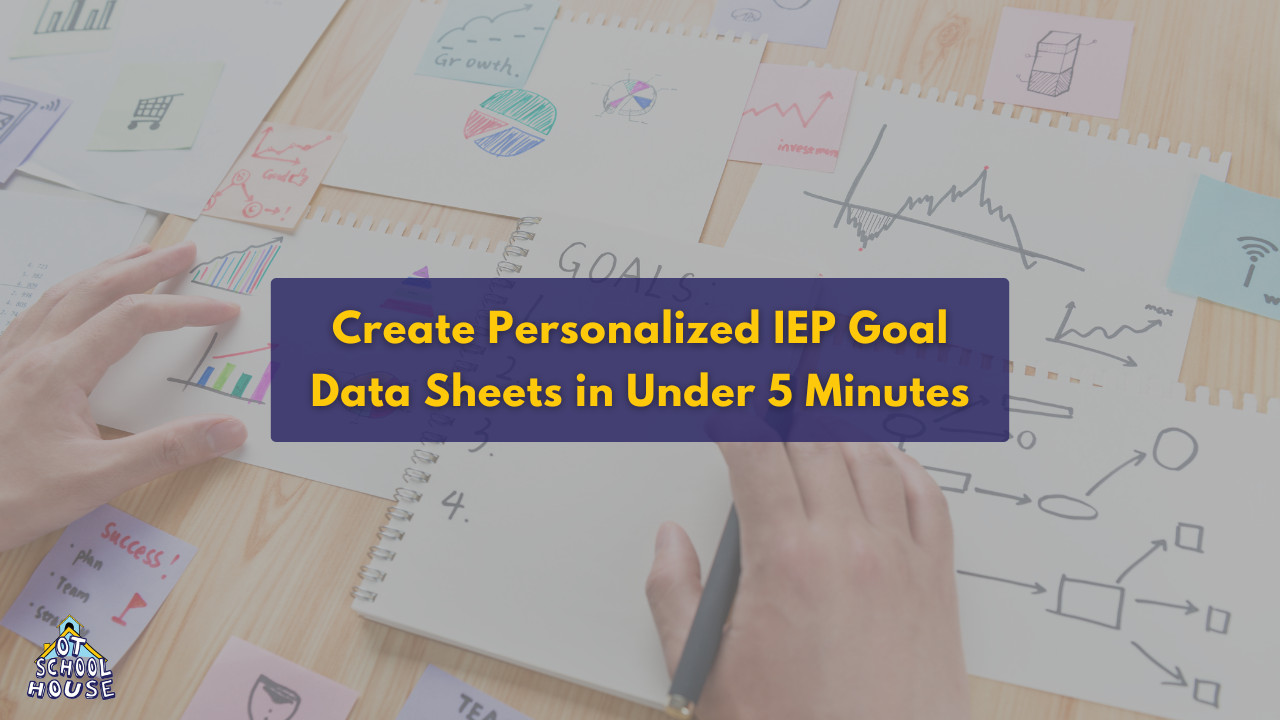 Create Personalized IEP Goal Data Sheets in Under 5 Minutes [Video ...