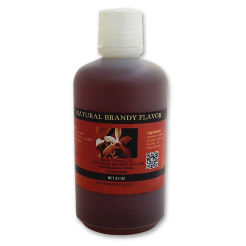 Natural Brandy Flavor - 32 OZ | bakto-flavors