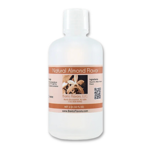 Natural Almond Extract - 32 OZ | bakto-flavors