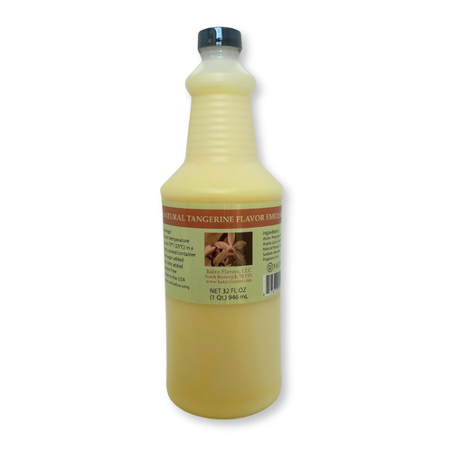 Natural Tangerine Flavor Emulsion - 32 OZ | bakto-flavors