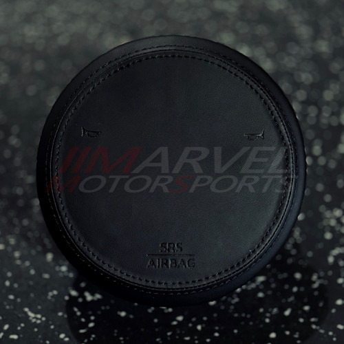 Custom A90 Supra Leather Airbag Cover with Black Stitching | MARVEL ...