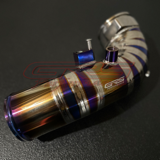 Custom A90 Supra 3.0 Titanium Charge Pipe | MARVEL MOTORSPORTS