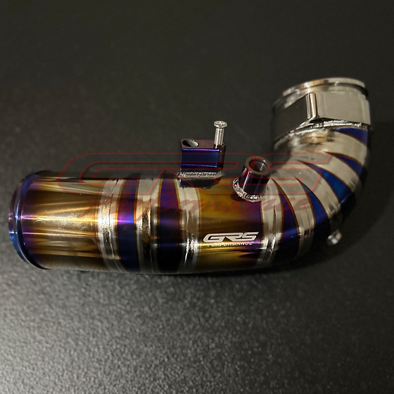 Custom A90 Supra 3.0 Titanium Charge Pipe | MARVEL MOTORSPORTS